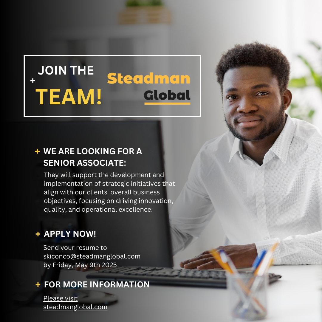 Senior Associate - Steadman Global Consulting